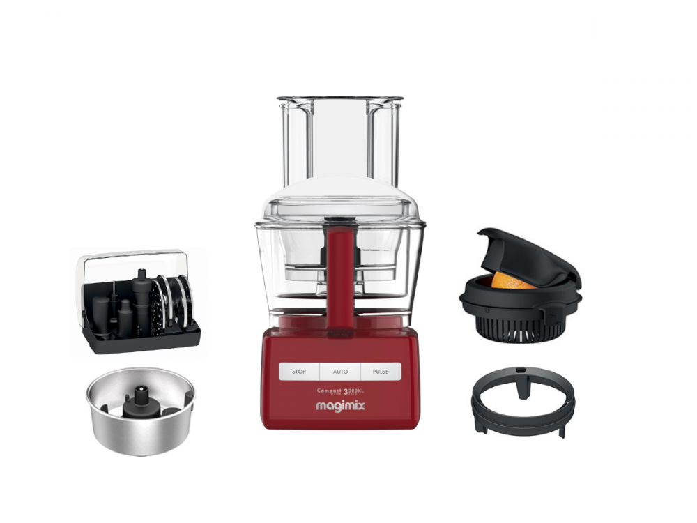 MAGIMIX® 3200XL červený kuchynský robot v základnej výbave ...